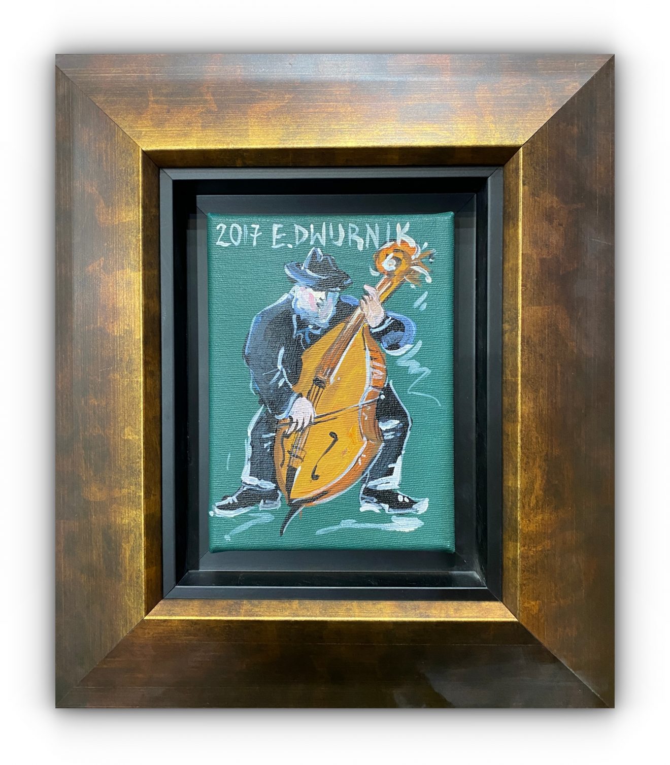 DWURNIK Edward – Kontrabasista 2017 r. | Galeria Sztuki Współczesnej i Dawnej